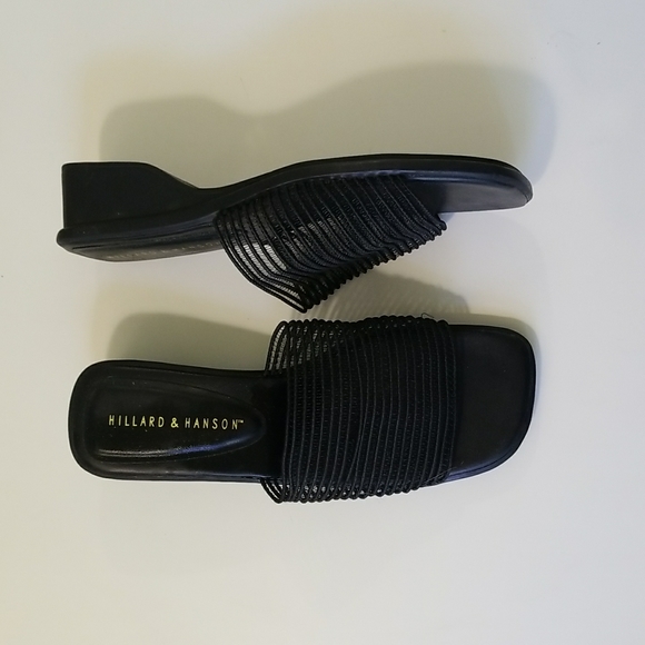Vintage | Shoes | Vintage Y2k Black Mesh Slides | Poshmark